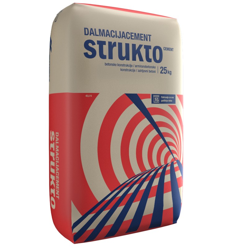 CEMENT STRUKTO 25/1 42,5N CEMEX 56 vreća/Pal
